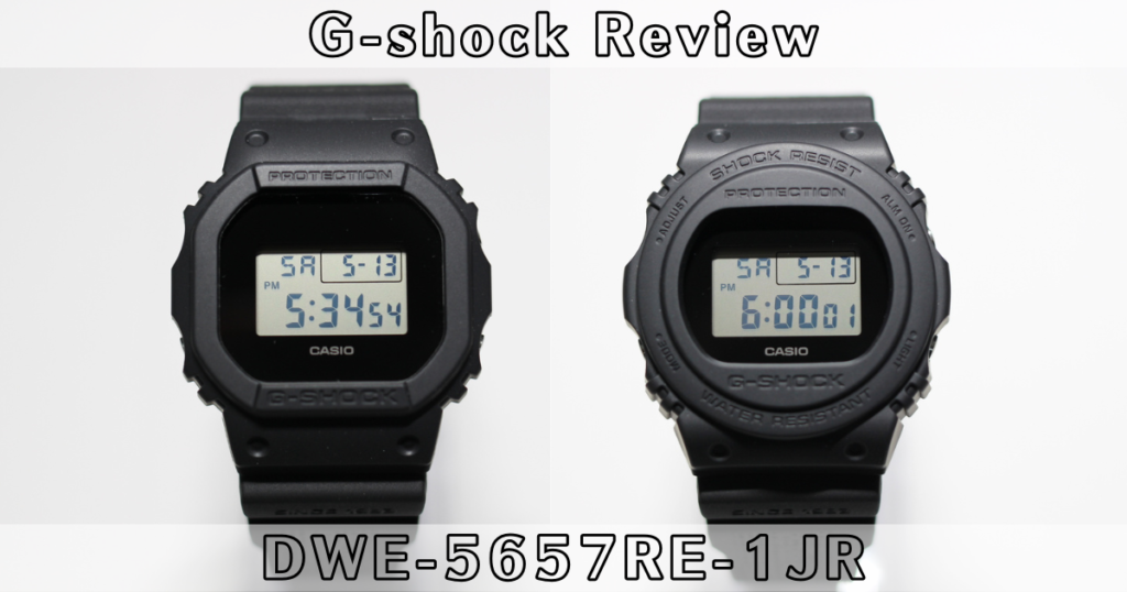 【G-shock】DWE-5657RE-1JR Review【40th anniversary】 | だいずちゃんねる